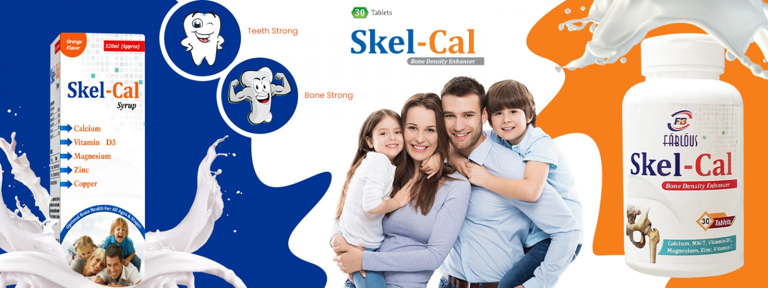 Skel-Cal Syrup/Tablet - Fablous Health Care