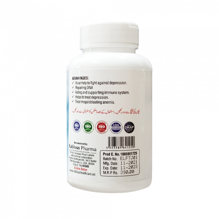 Elfolate Tablet - Pack of 30 - Fablous Health Care